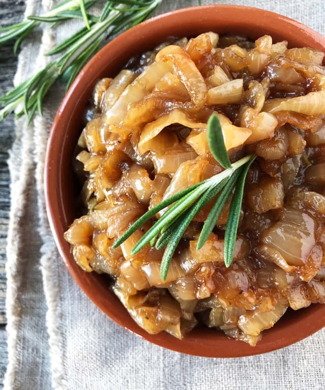 Roasted Garlic & Rosemary Onion Jam | Punchfork