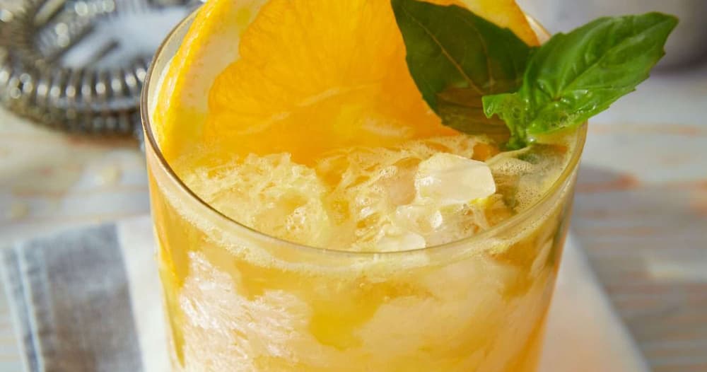 Bourbon Basil Smash | Punchfork