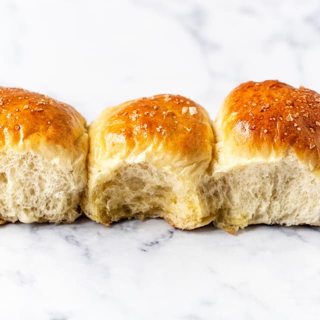 Soft Butter Dinner Rolls | Punchfork