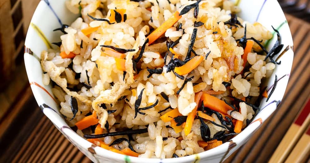 Hijiki Rice (Takikomi Gohan) | Punchfork