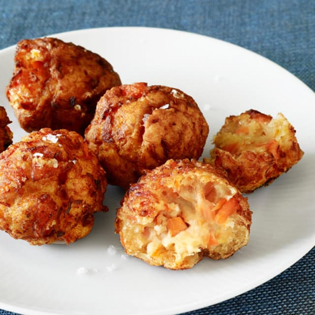 Mama Kaye's Salmon Breakfast Croquettes | Punchfork