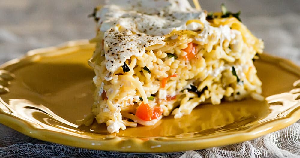 Spaghetti Cake | Punchfork