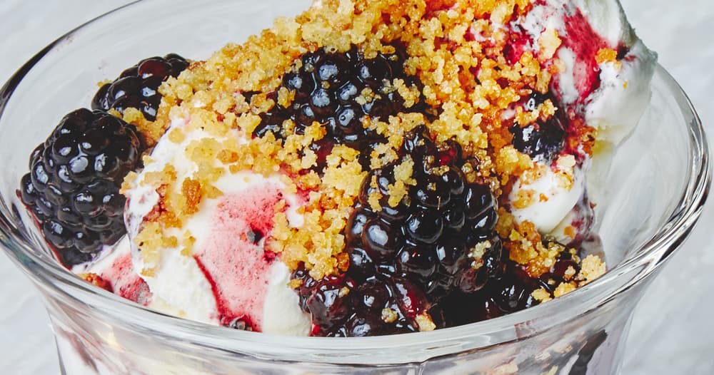 Sundaes with Cornbread Crumble | Punchfork