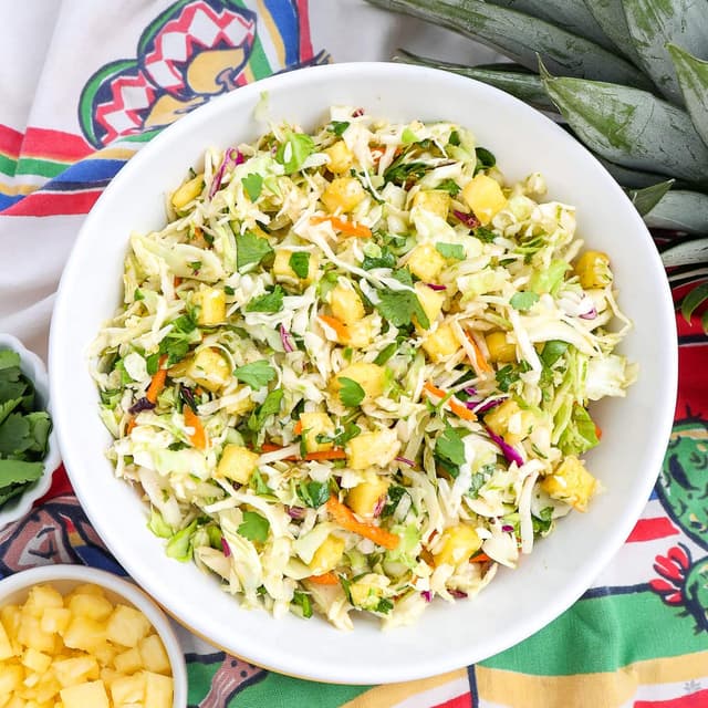 Mexican Cabbage Slaw with Zesty Dressing | Punchfork