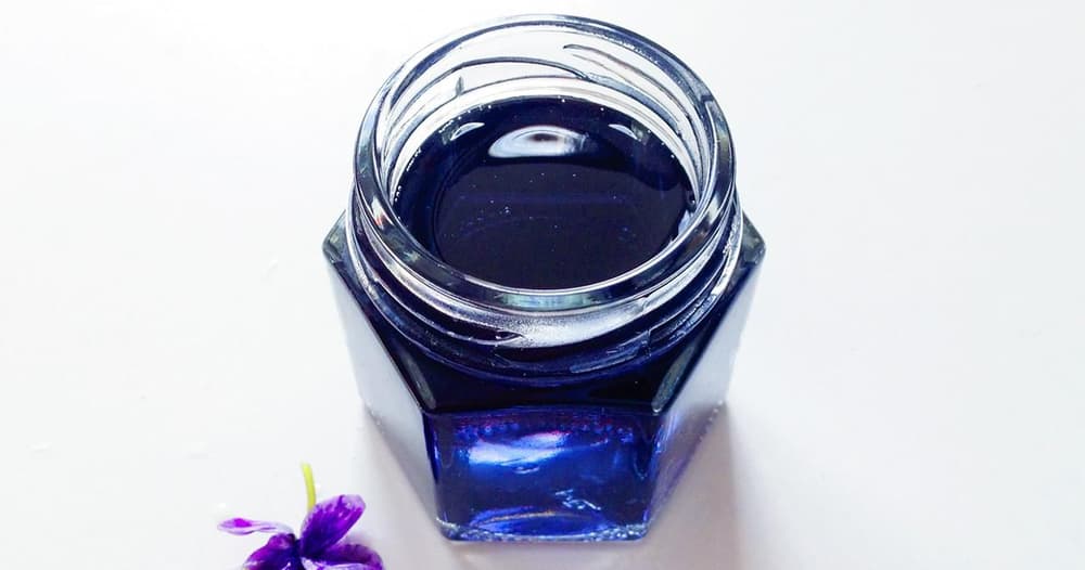 Violet Flower Syrup | Punchfork