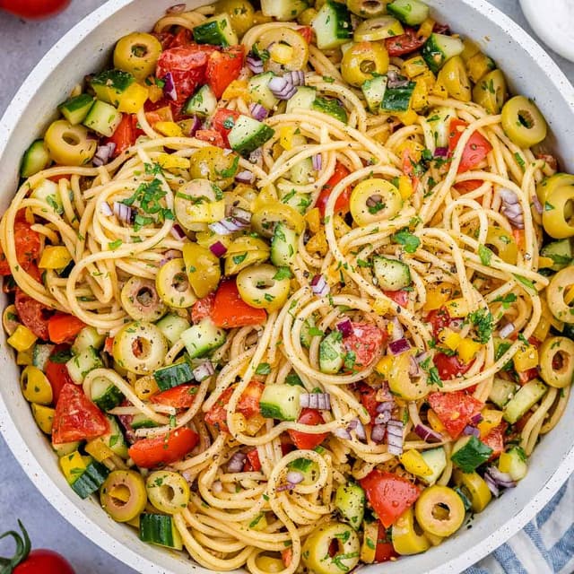 Cold Spaghetti Salad | Punchfork