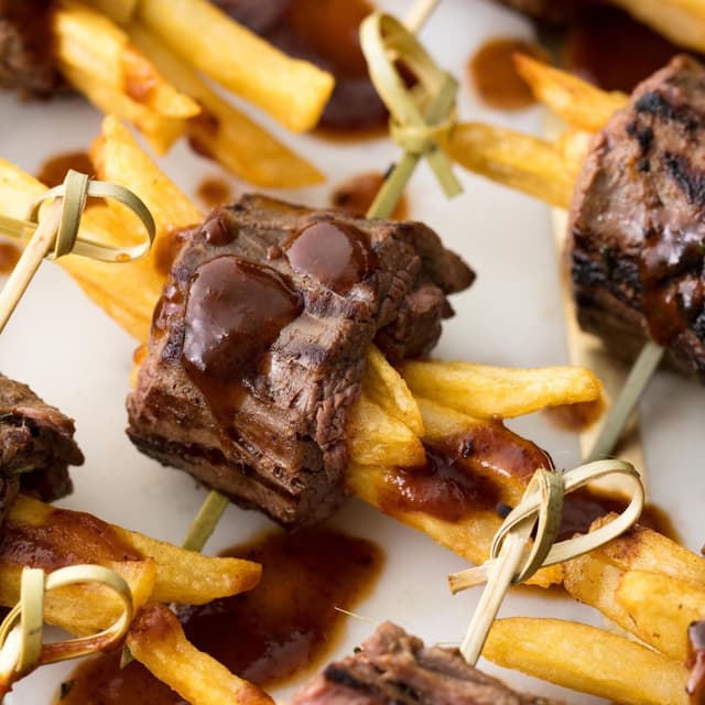 Steak Frites Bites | Punchfork