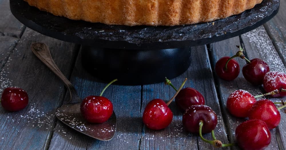 Ricotta Cherry Crumb Pie | Punchfork