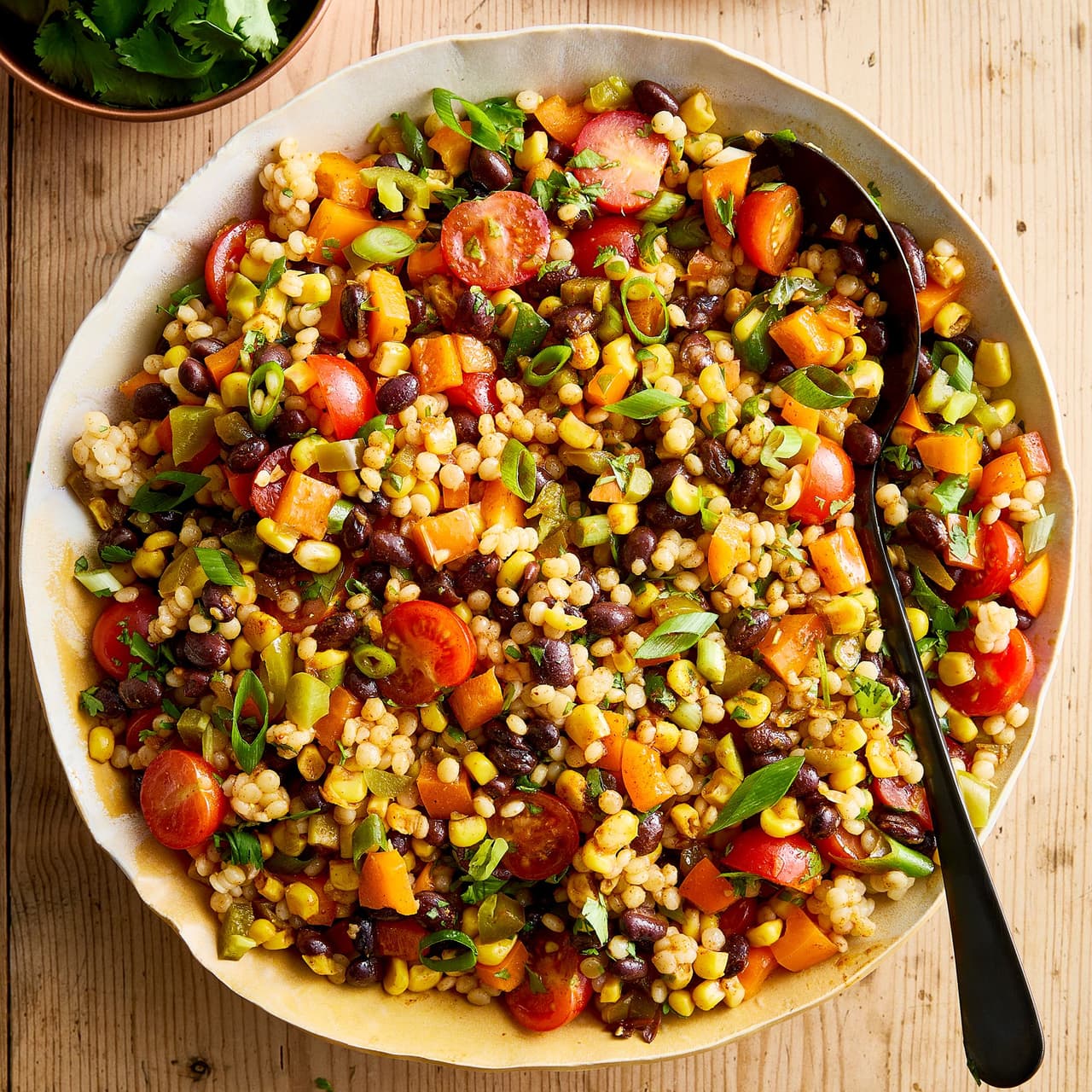 Cowboy Caviar Couscous Salad | Punchfork