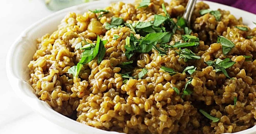 Einkorn Coconut Curry Risotto | Punchfork