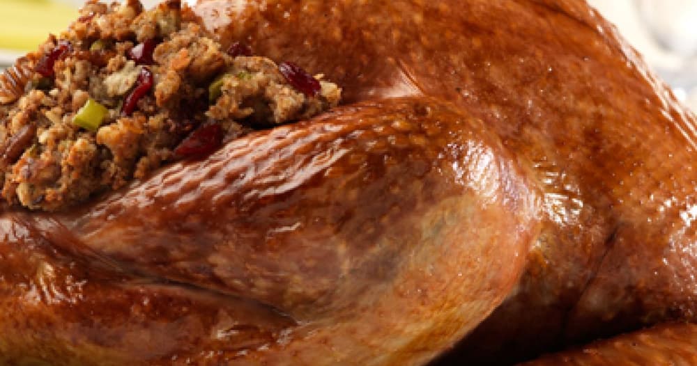 Holiday Turkey with Cranberry Pecan Stuffing | Punchfork