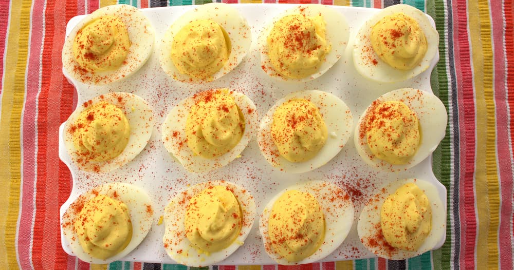 Instant Pot Deviled Eggs | Punchfork
