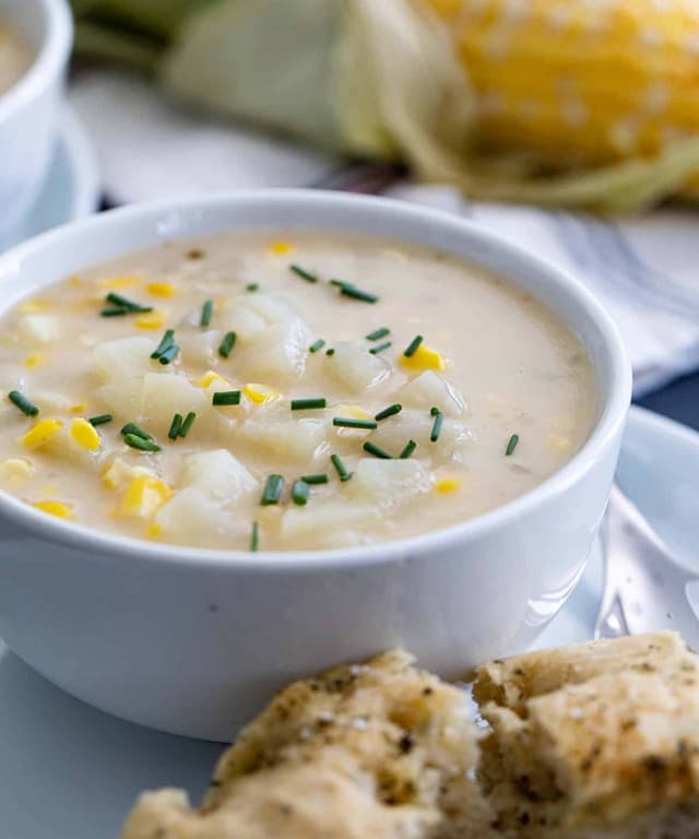 Potato Corn Chowder | Punchfork
