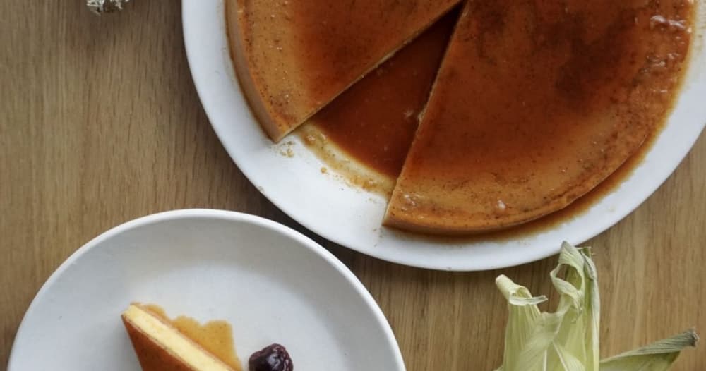Isabel Coss' Corn Flan | Punchfork