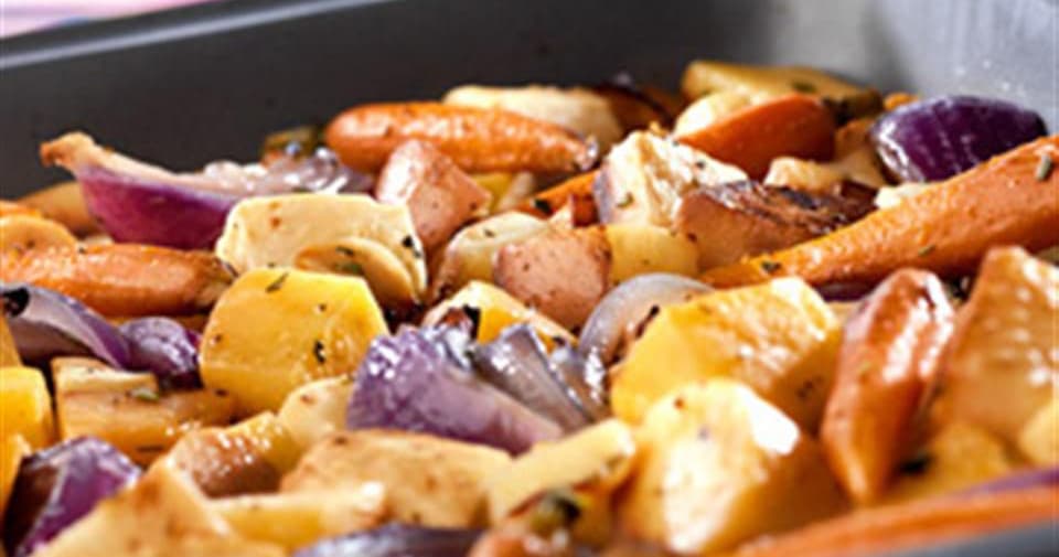 Oven-Roasted Root Vegetables From Swanson | Punchfork