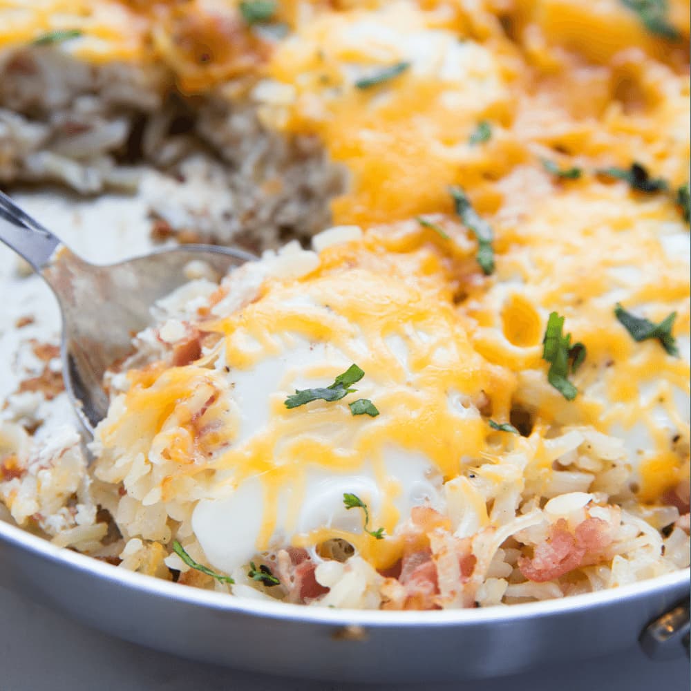Cowboy Hash Brown Skillet | Punchfork