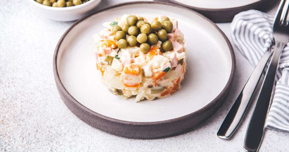 Romanian/Russian Salata De Boeuf (Salat Olivje) | Punchfork