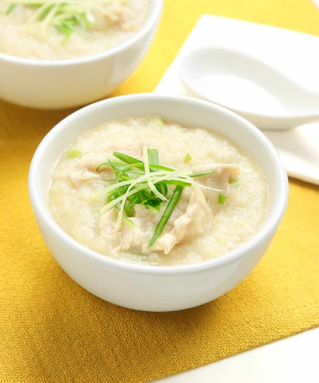 Chicken Congee (Jook) | Punchfork