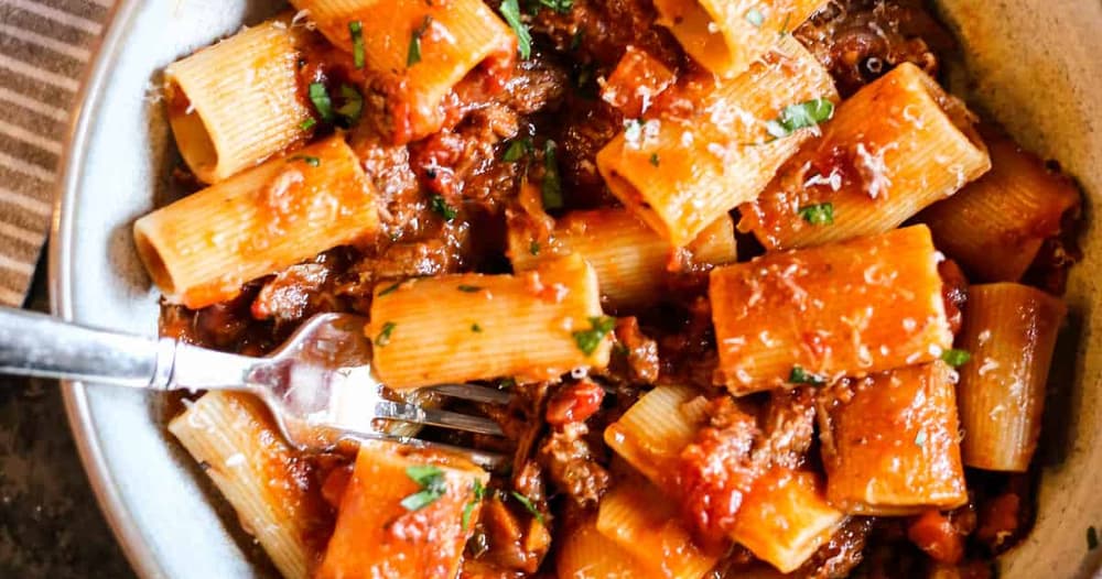 Lamb Ragu with Rigatoni | Punchfork