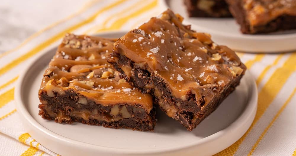 Caramel Brownies | Punchfork
