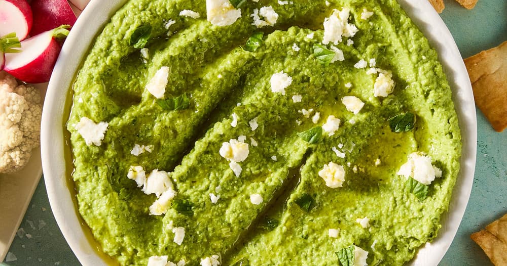 Spring Pea & Feta Dip | Punchfork