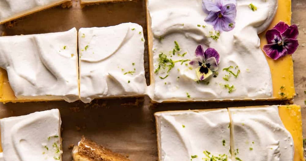 Lemon Key Lime Pie Bars | Punchfork