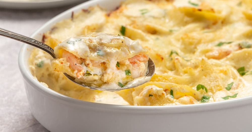 Shrimp Scampi Stuffed Shells | Punchfork