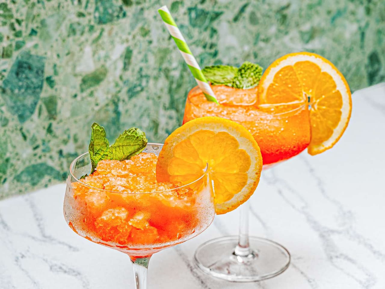 Aperol Spritz Granita | Punchfork