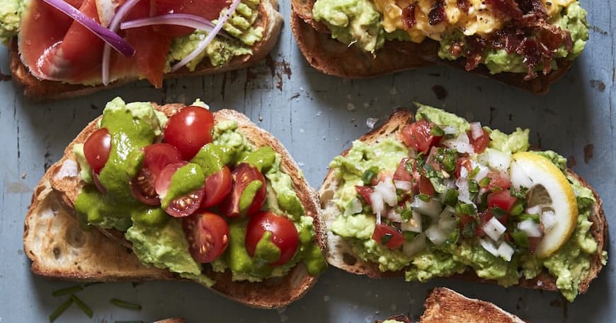 Classic Avocado Toast (5 Delicious Variations) | Punchfork