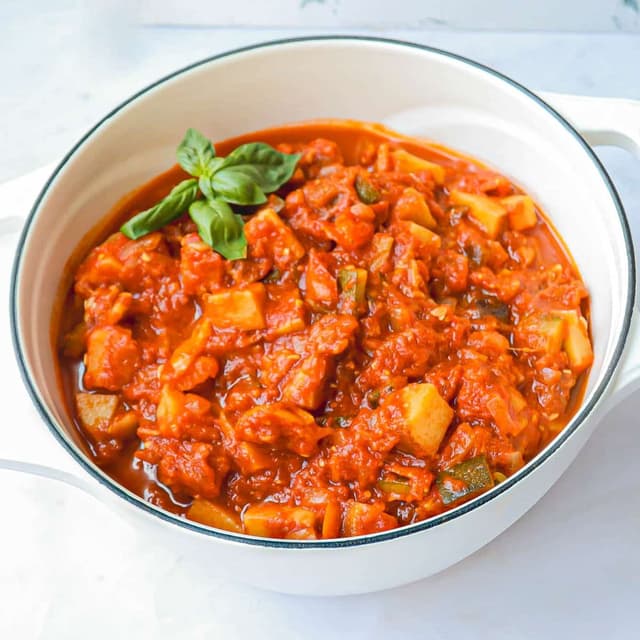 Classic Ciambotta - Hearty Southern Italian Vegetable Stew | Punchfork