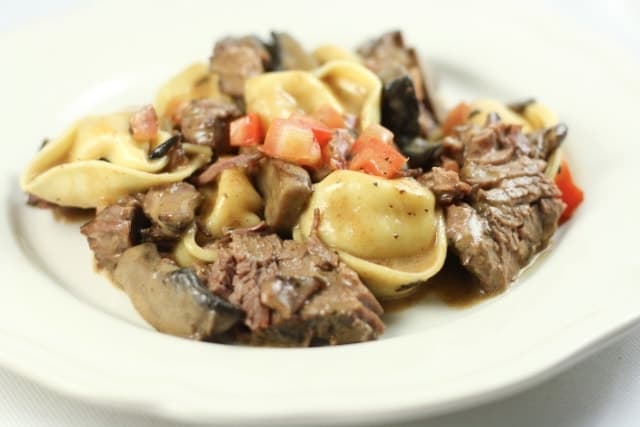 Braised Beef Short Ribs with Tortelloni in a Marsala Cream Sauce (Slow ...