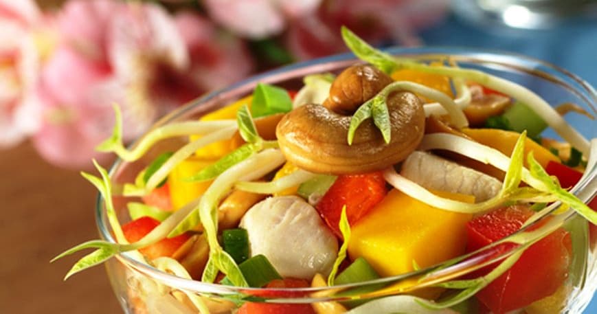 Thai Mango Chicken Salad | Punchfork