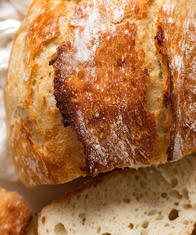 World's Easiest Yeast Bread Recipe - Artisan, No Knead | Punchfork