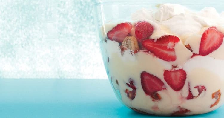 Waffle-and-Strawberry Trifle | Punchfork