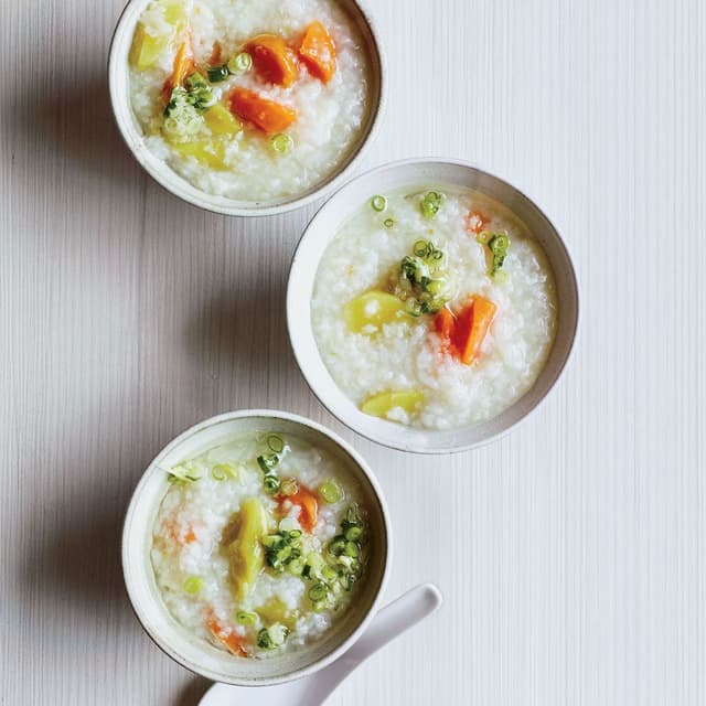 Taiwanese Congee with Sweet Potato | Punchfork