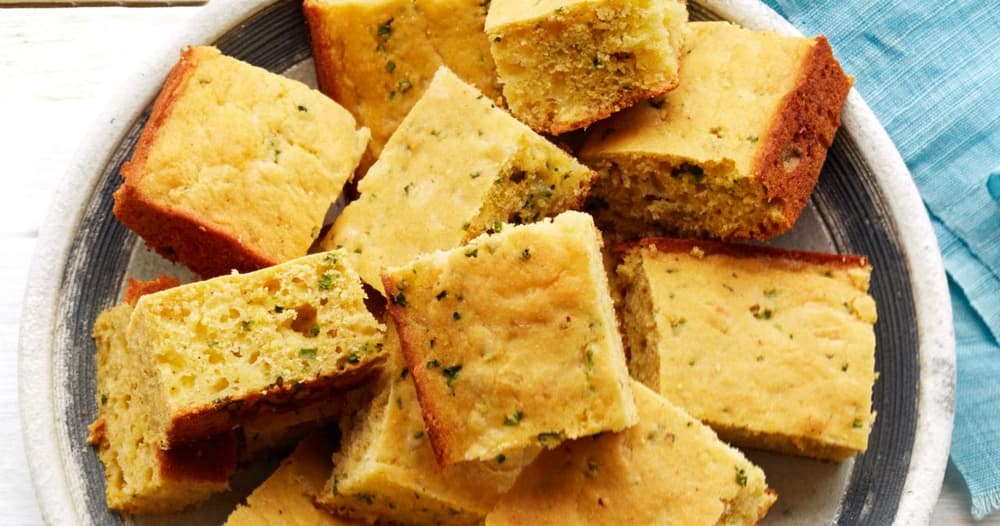 Cheese-and-Chive Cornbread | Punchfork