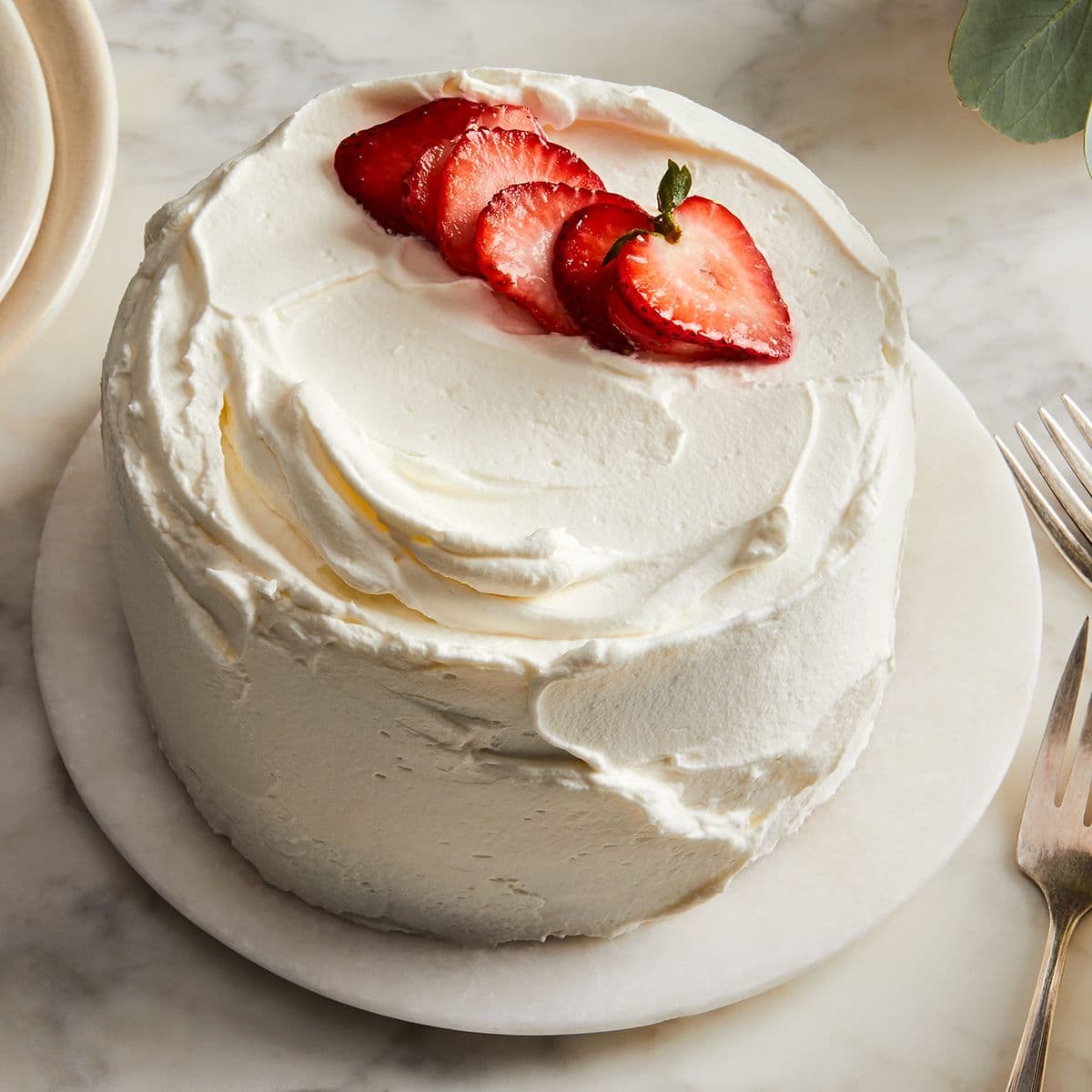 Korean Fresh Cream Cake | Punchfork