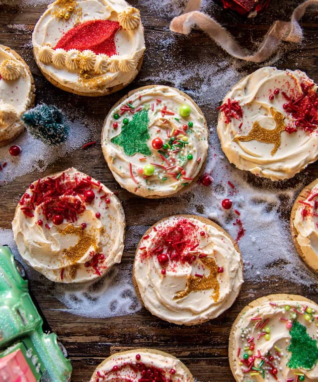 Easy Slice 'N' Bake Vanilla Almond Sugar Cookies | Punchfork