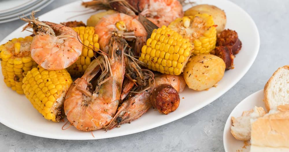 Classic Frogmore Stew Low Country Boil Punchfork