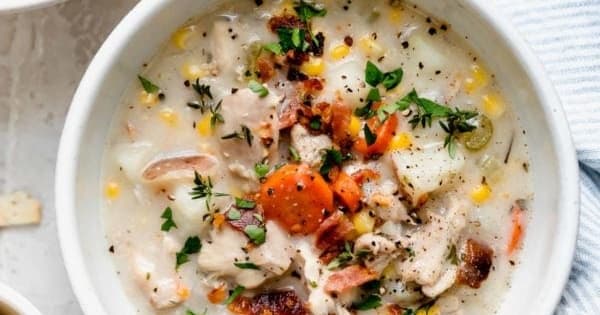 Chicken Corn Chowder | Punchfork