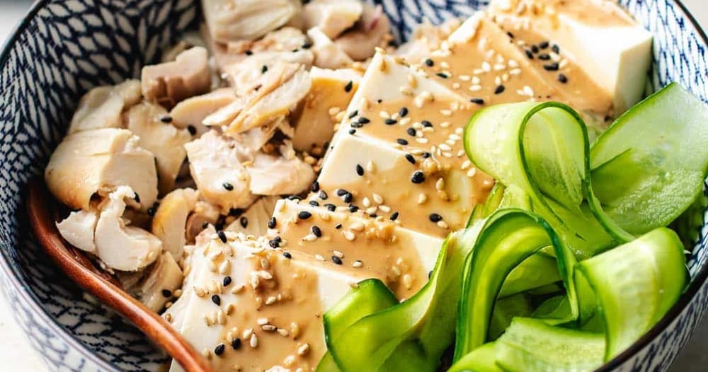 Silken Tofu Salad | Punchfork