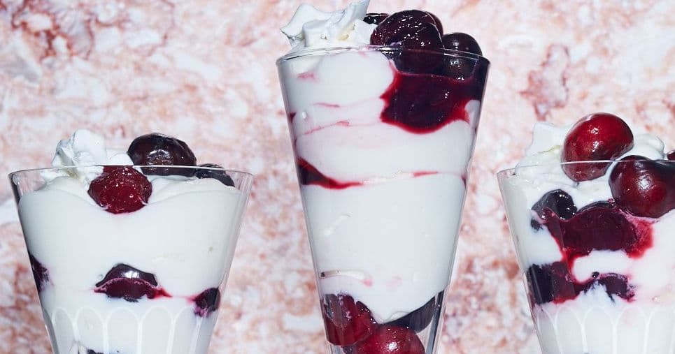 Maraschino Cherry Parfaits | Punchfork