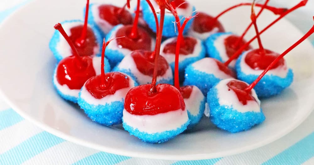 Boozy Cherry Bombs | Punchfork