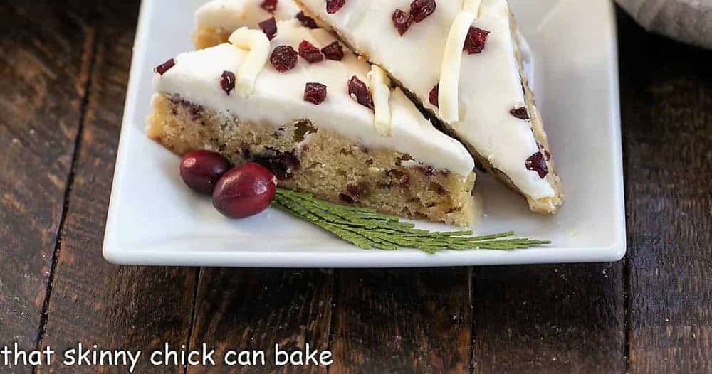 Cranberry Bliss Bars | Punchfork