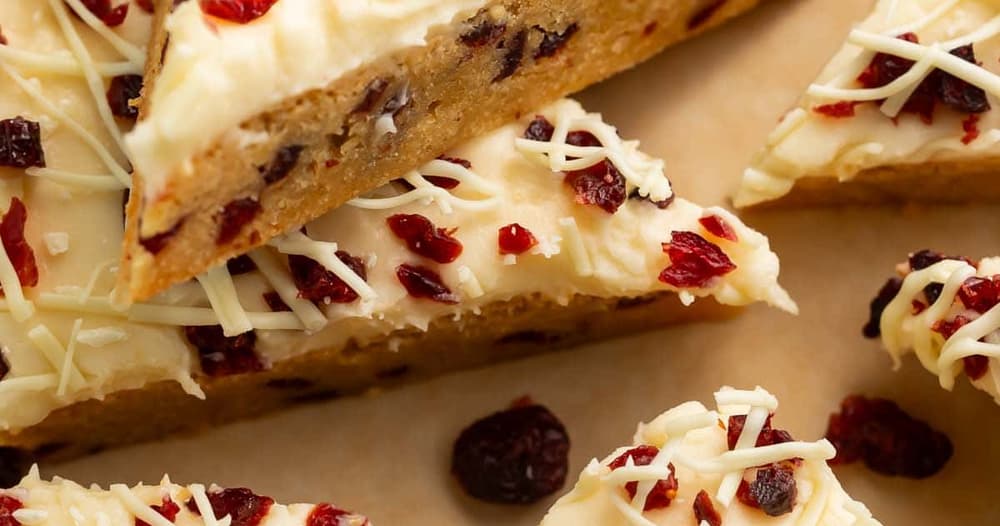 Cranberry Bliss Bars | Punchfork