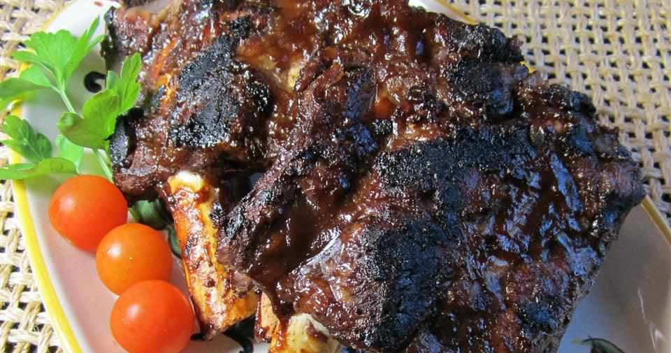 BBQ Bison Back Ribs | Punchfork