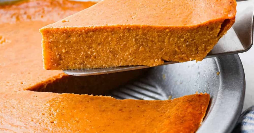 Crustless Pumpkin Pie | Punchfork