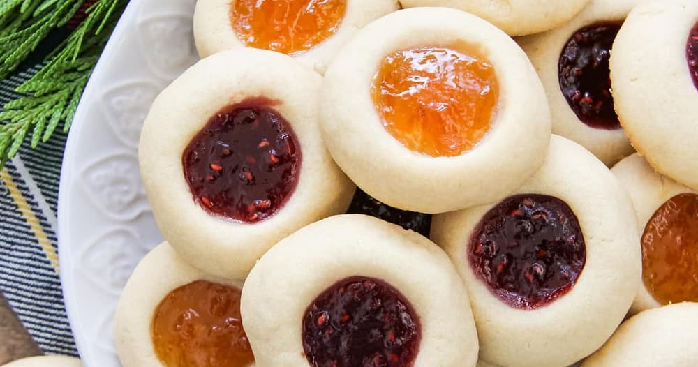 Best Jam Thumbprint Cookies | Punchfork