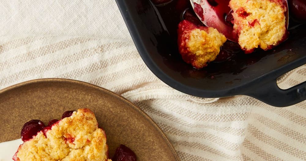Cherry Cobbler | Punchfork