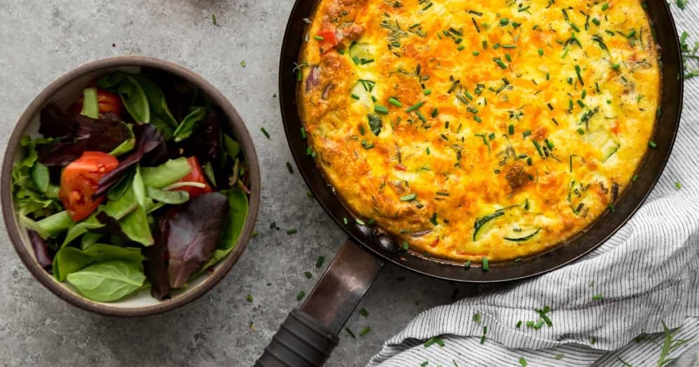 Summer Vegetable Frittata | Punchfork
